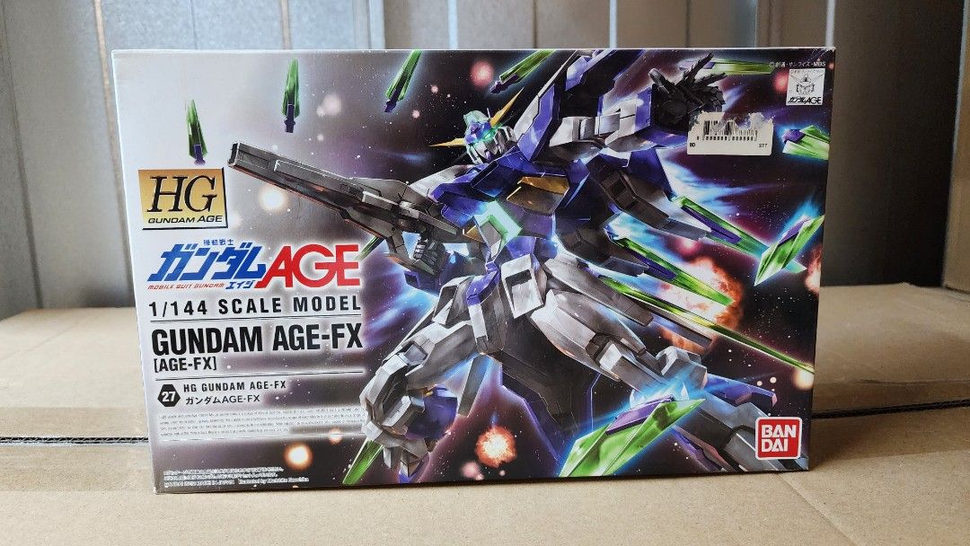 HG 1/144 Gundam Age-FX, Hobbies & Toys, Toys & Games on Carousell