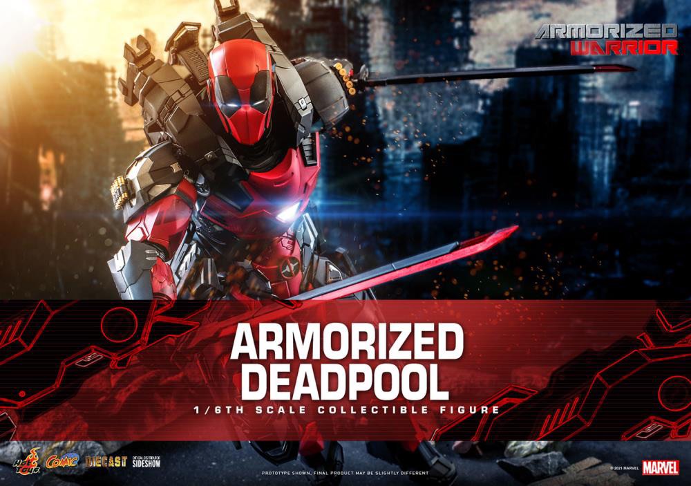 Hot Toys - Armorized Warrior / Armorized Dead pool CMS09D42 1/6 diecast ...