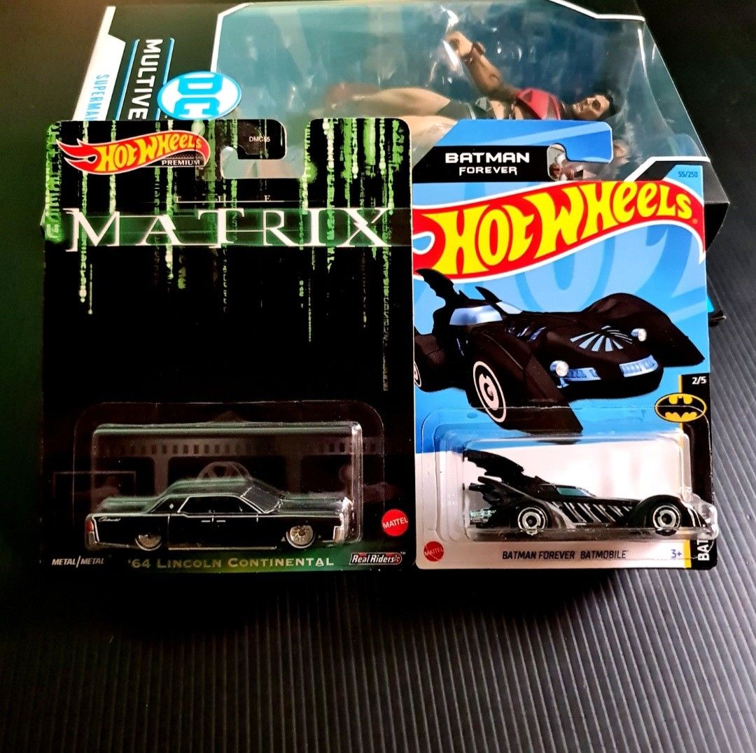 Hot Wheels Premium Matrix '64 Lincoln Continental, DC Batman Forever ...