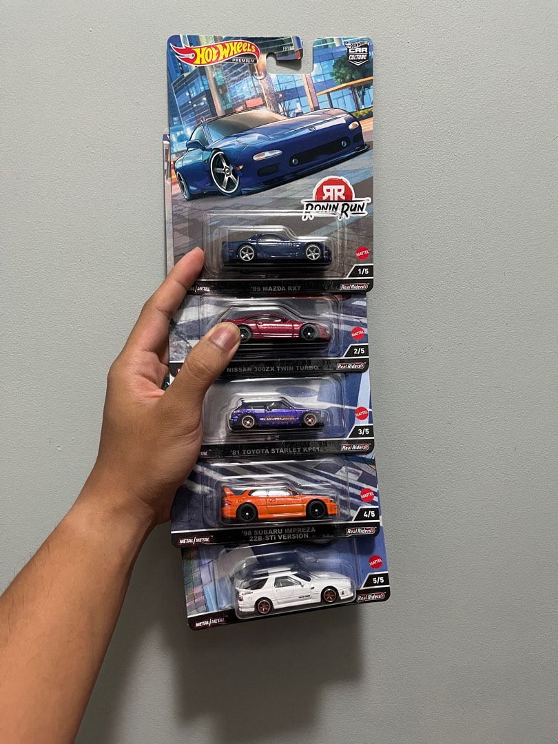 Hotwheels Car Culture Ronin Run Set, Hobbies & Toys, Toys & Games on ...