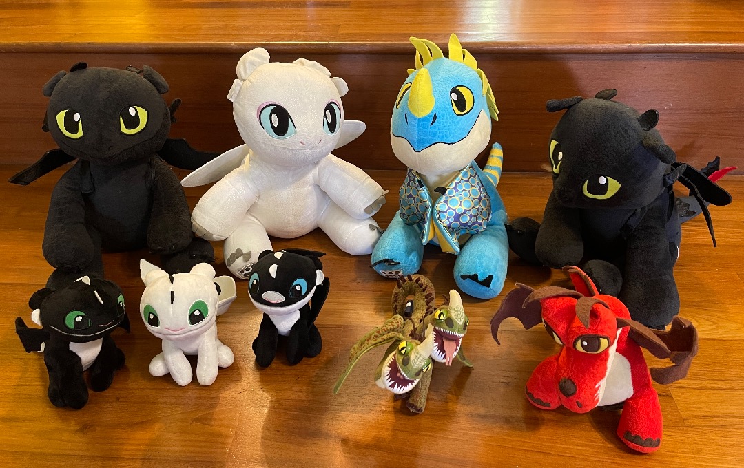 How to Train Your Dragon - Stuffed Toy Collection!, Hobbies & Toys ...
