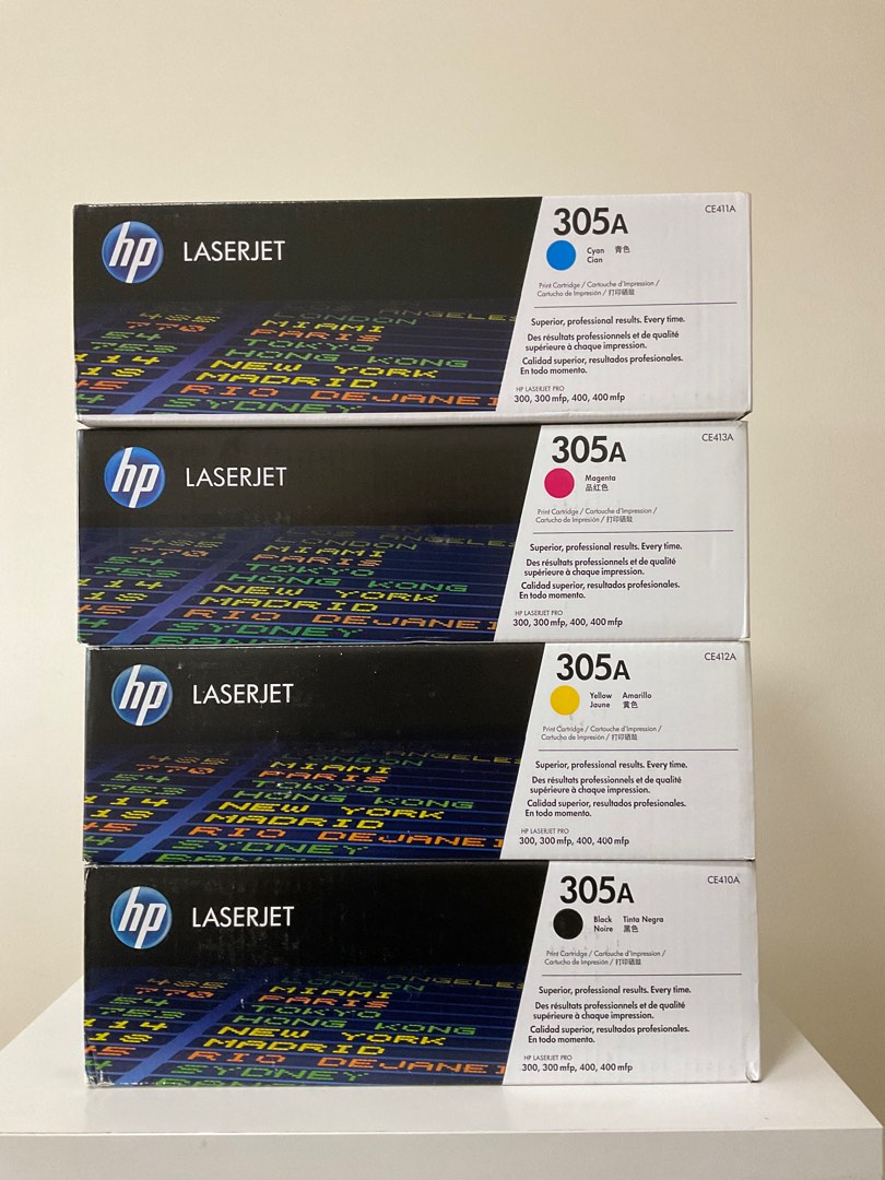 HP 305A Original LaserJet Toner Cartridge, Computers & Tech, Printers ...