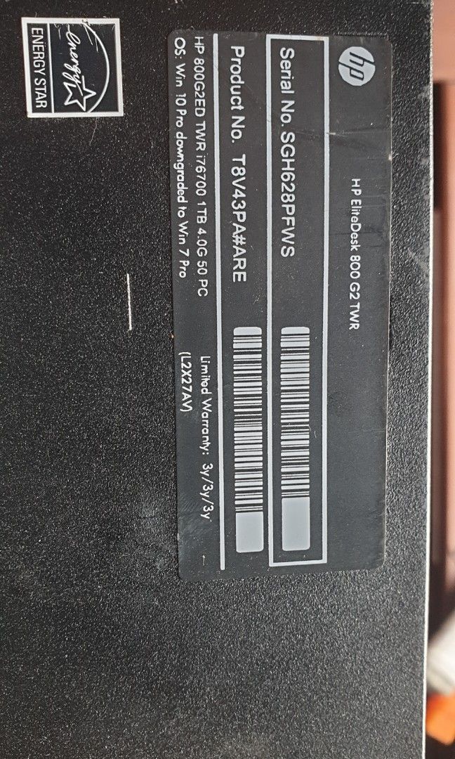 Hp elitedesk for recycling, Computers & Tech, Desktops on Carousell