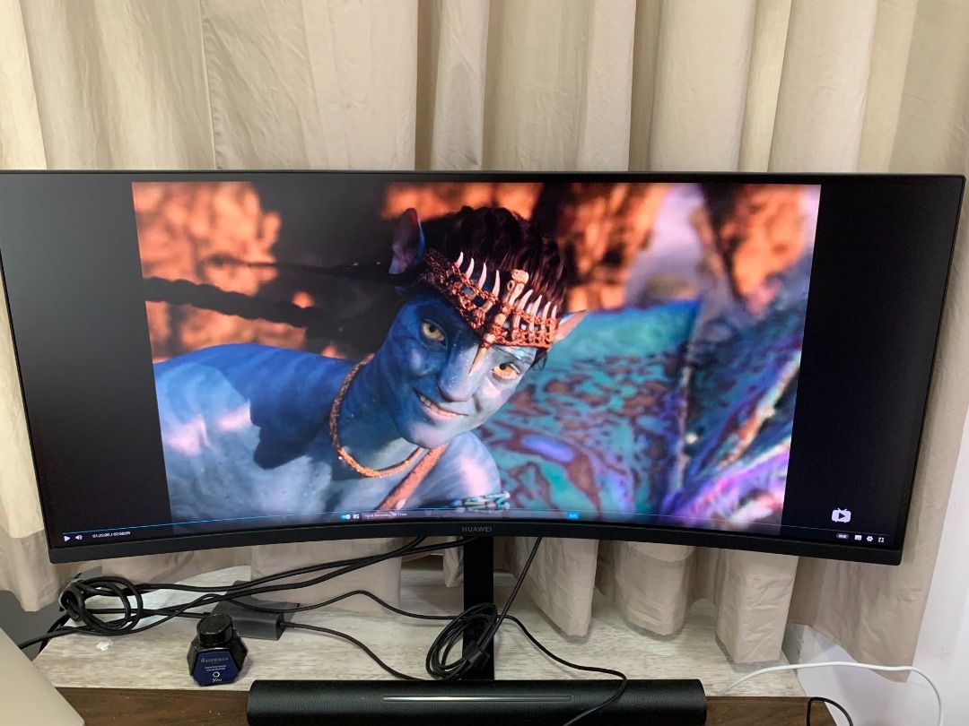 HUAWEI MateView GT Ultrawide High-Refresh Monitor (34" Curved Monitor ...