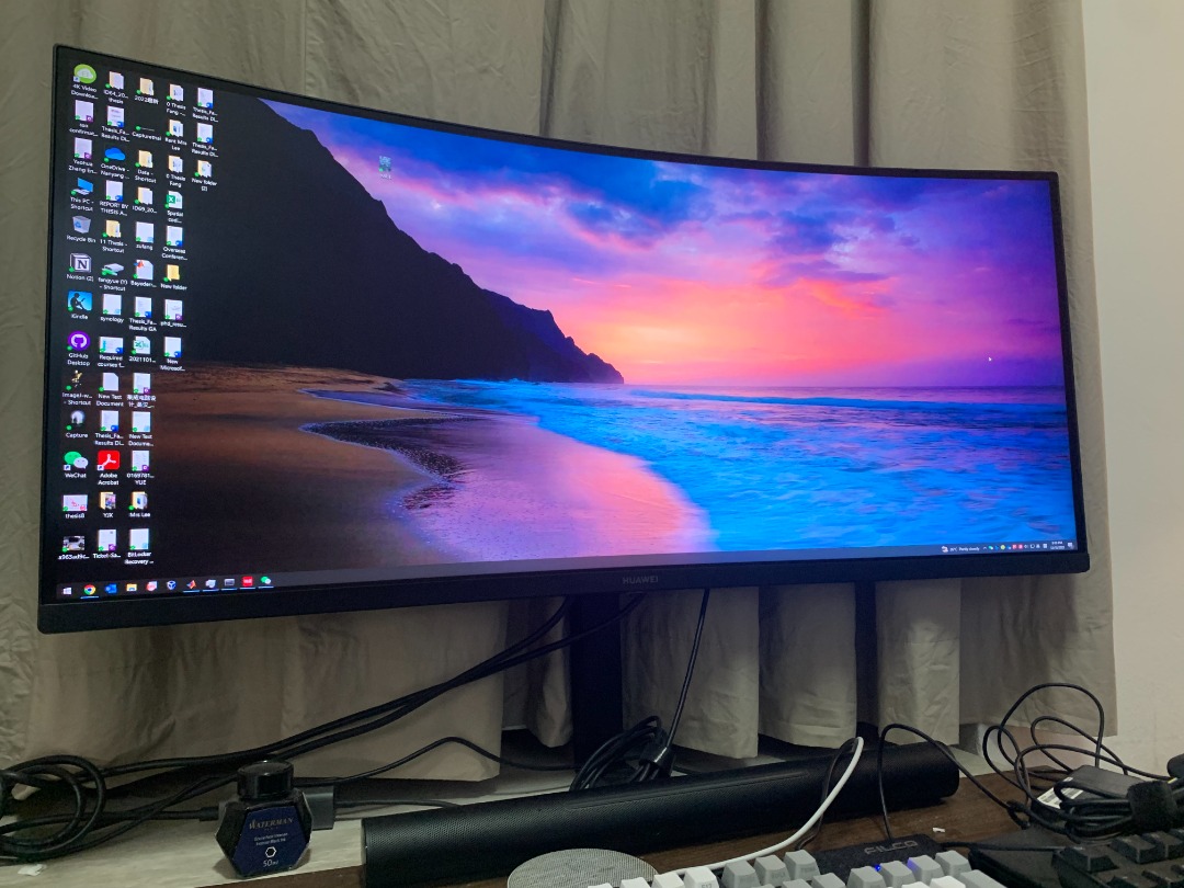 HUAWEI MateView GT Ultrawide High-Refresh Monitor (34" Curved Monitor ...