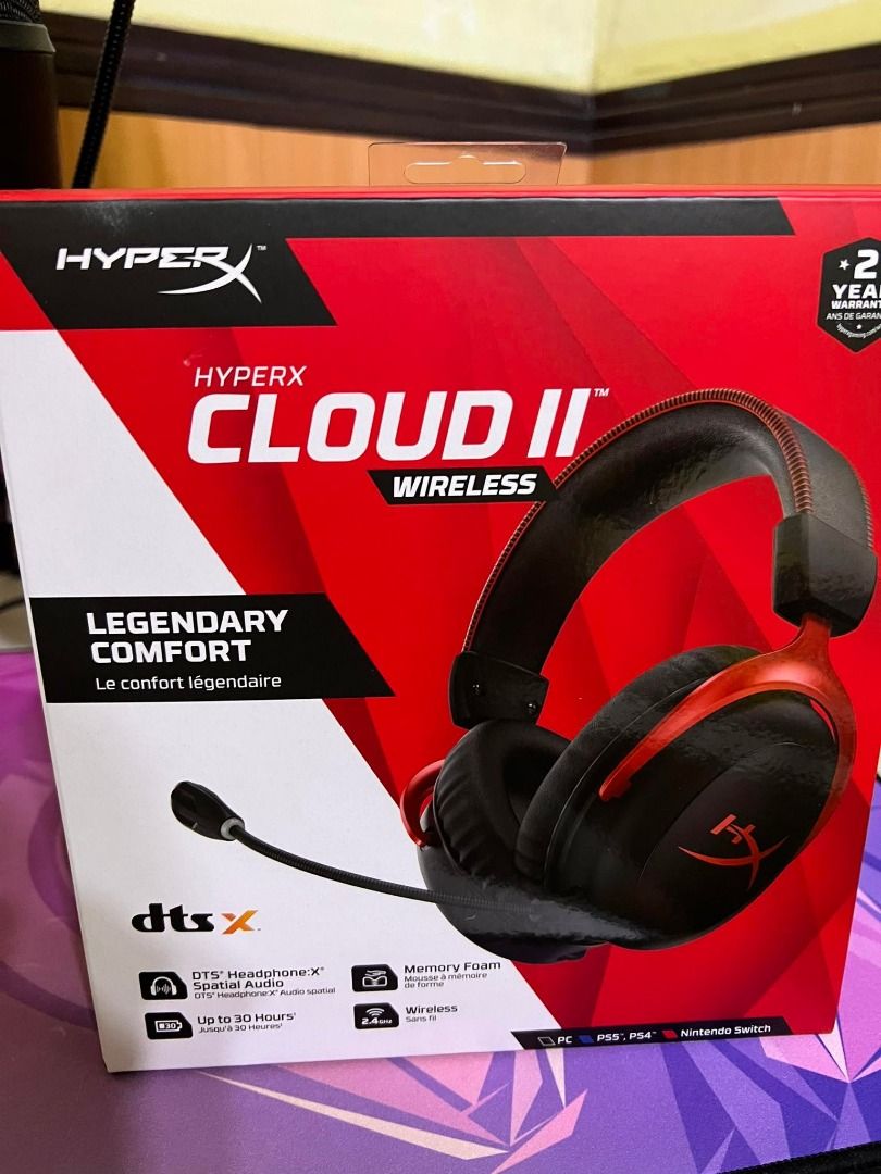 Hyperx Cloud 2 Wireless, Audio, Headphones & Headsets on Carousell