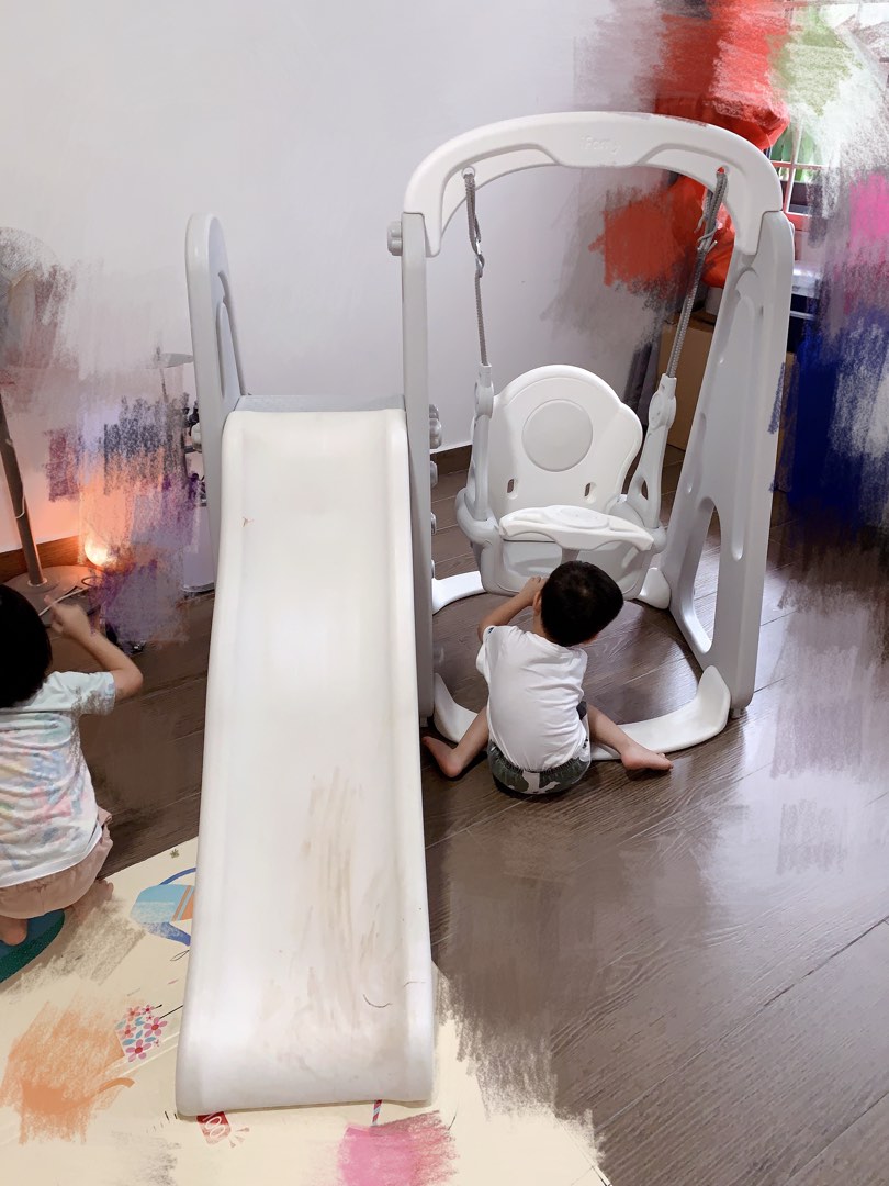 Ifam my first slide and swing set, Babies & Kids, Infant Playtime on ...