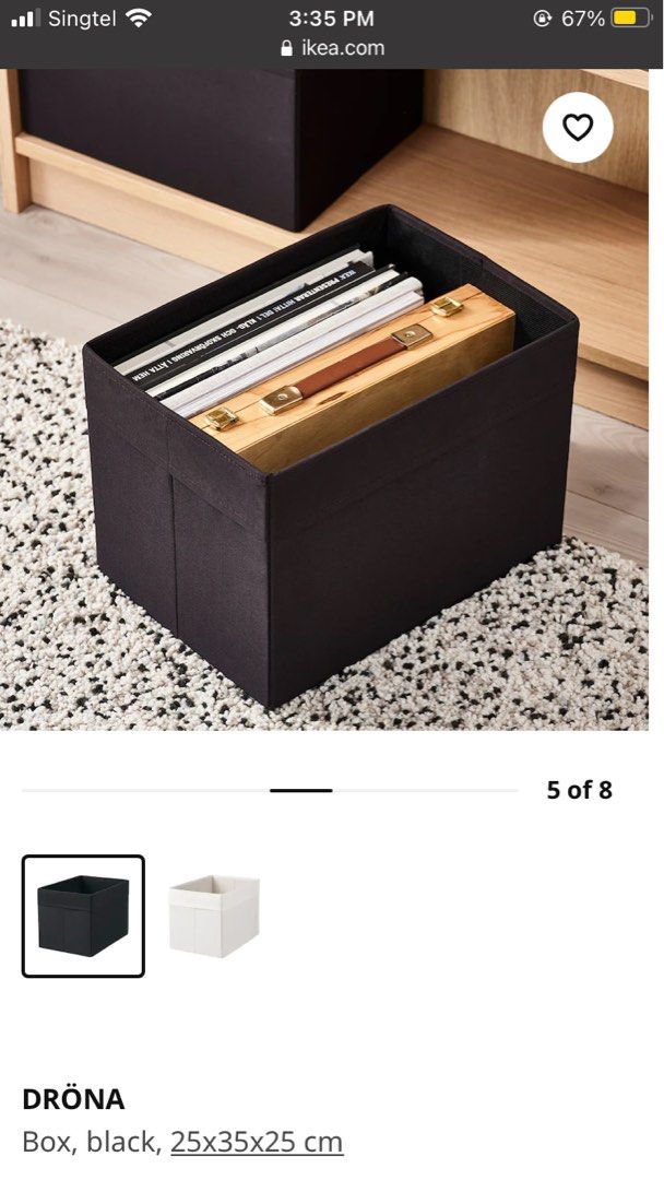 IKEA Drona box, Furniture & Home Living, Home Improvement ...