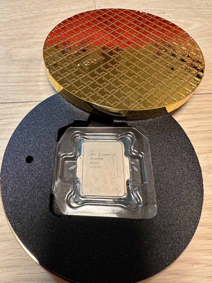 Intel 12900K CPU with Thermalright LGA1700 Contact Frame, Computers ...