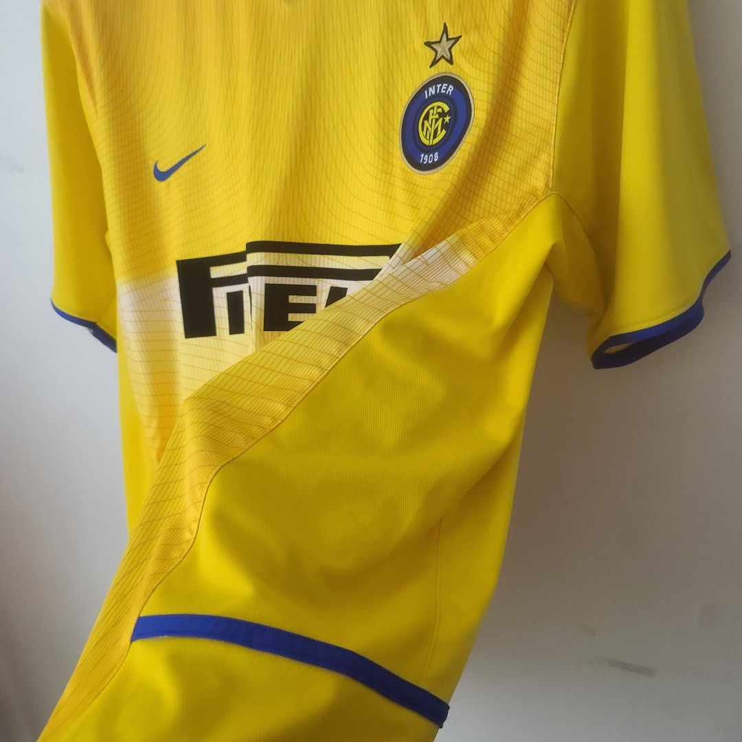 Inter Milan Retro 3rd Jersey 2002/03, Sports Equipment, Sports & Games ...