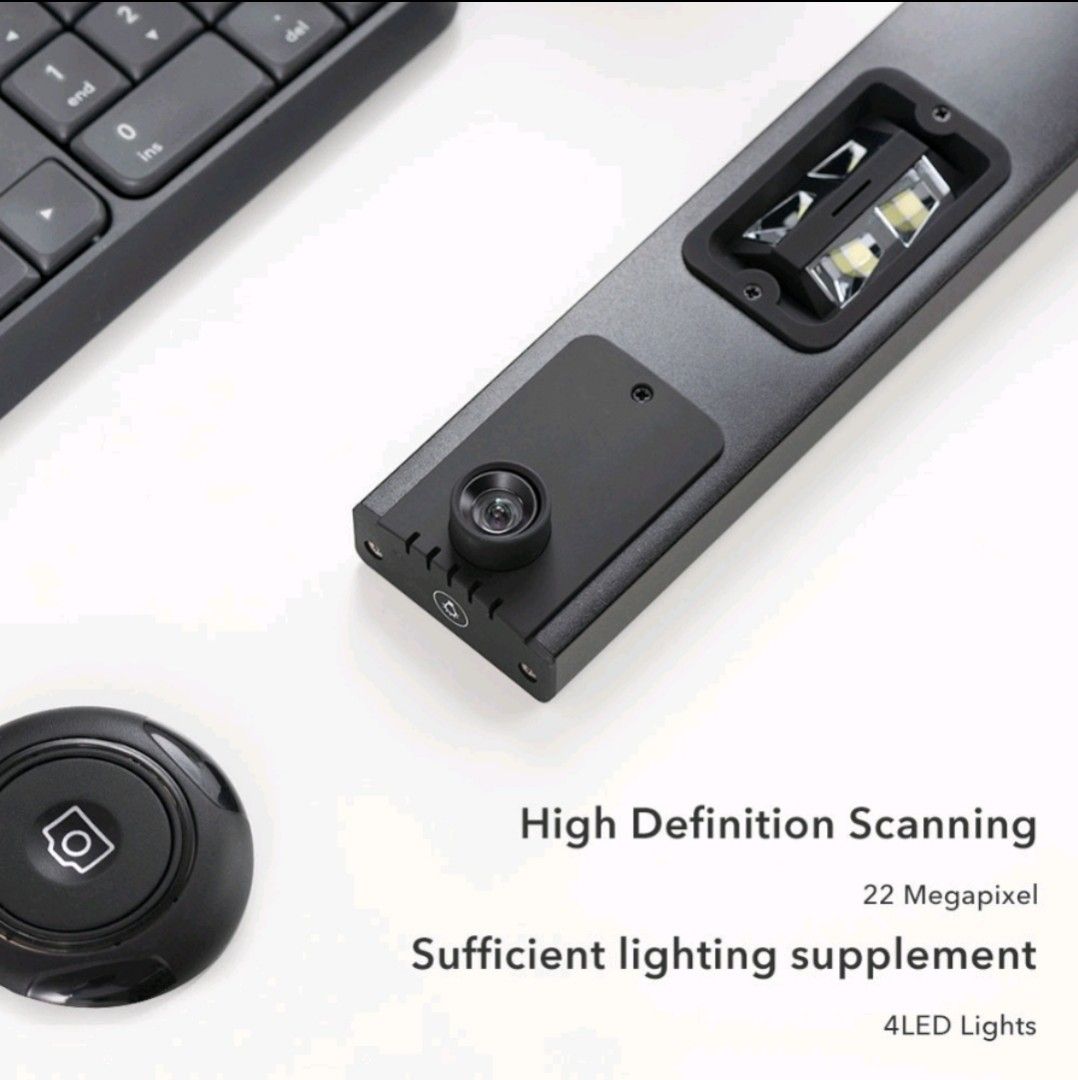 iOCHOW S5 Visualizer 22 MP With OCR Zoom Portable Book Document Scanner, Computers & Tech ...