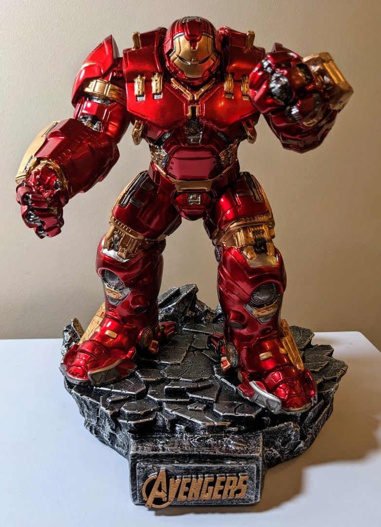 Iron Man Hulkbuster Resin Statue, Hobbies & Toys, Memorabilia ...