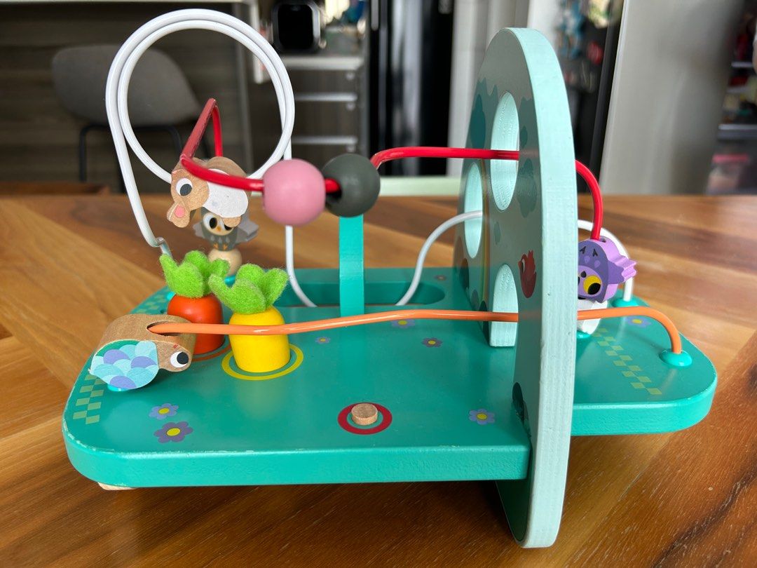 Janod looping wooden toy, Babies & Kids, Infant Playtime on Carousell