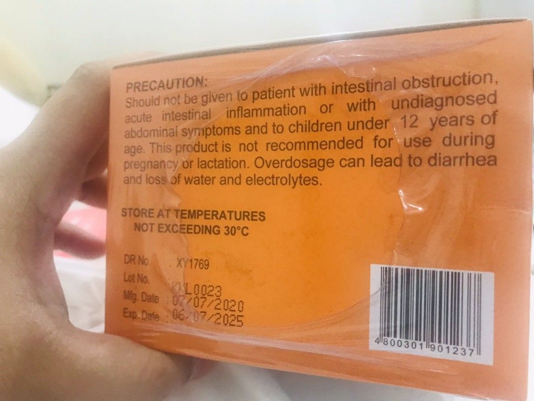 Kankunis Laxative Herbal Tea, Food & Drinks, Beverages on Carousell