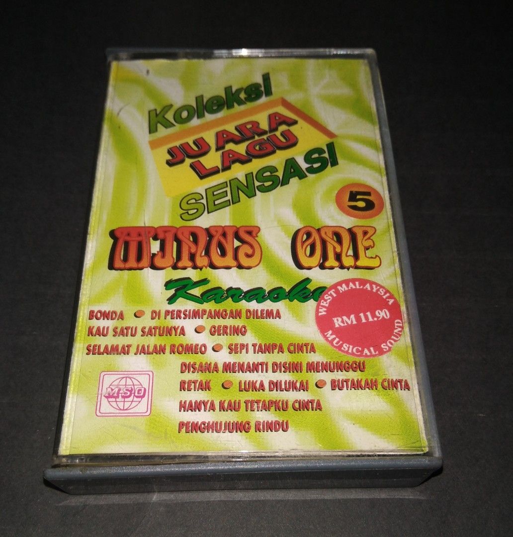 Kaset karaoke juara lagu sensasi ORI musical sound, Hobbies & Toys ...