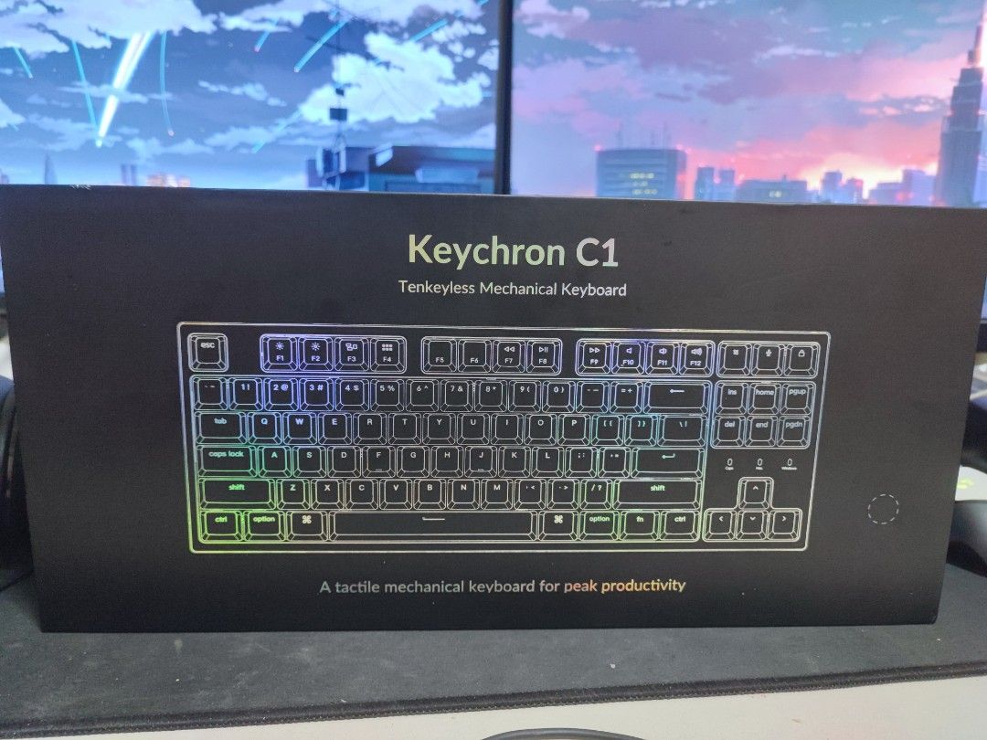 Keychron C1 TKL Mechanical Keyboard [Red Switches], Computers & Tech ...