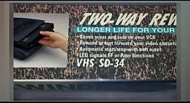 KINYO TWO WAY REWINDER VCR VHS VIDEO TAIWAN IMPORT SD-34, Audio, Other ...