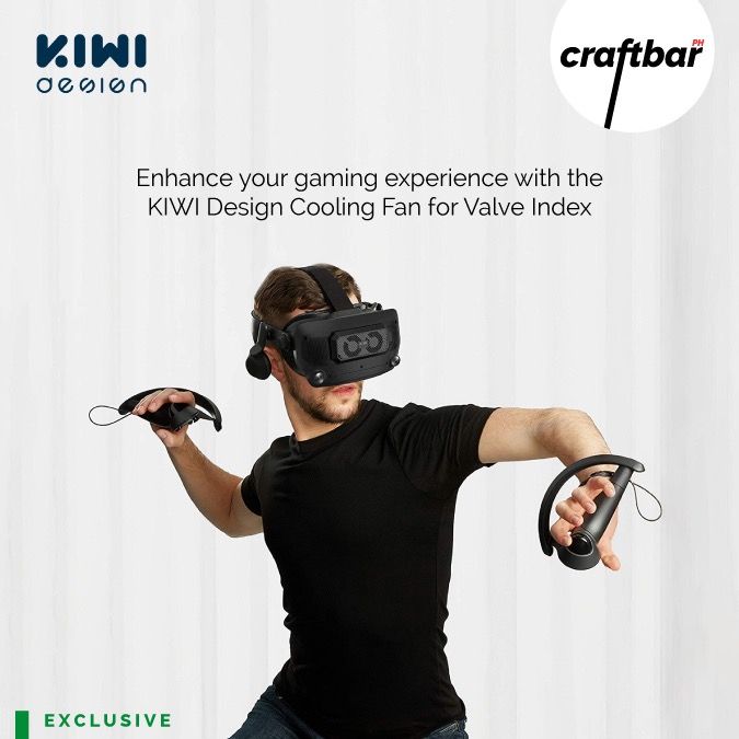 KIWI Design Cooling Fan for Valve Index, Video Gaming, Gaming ...