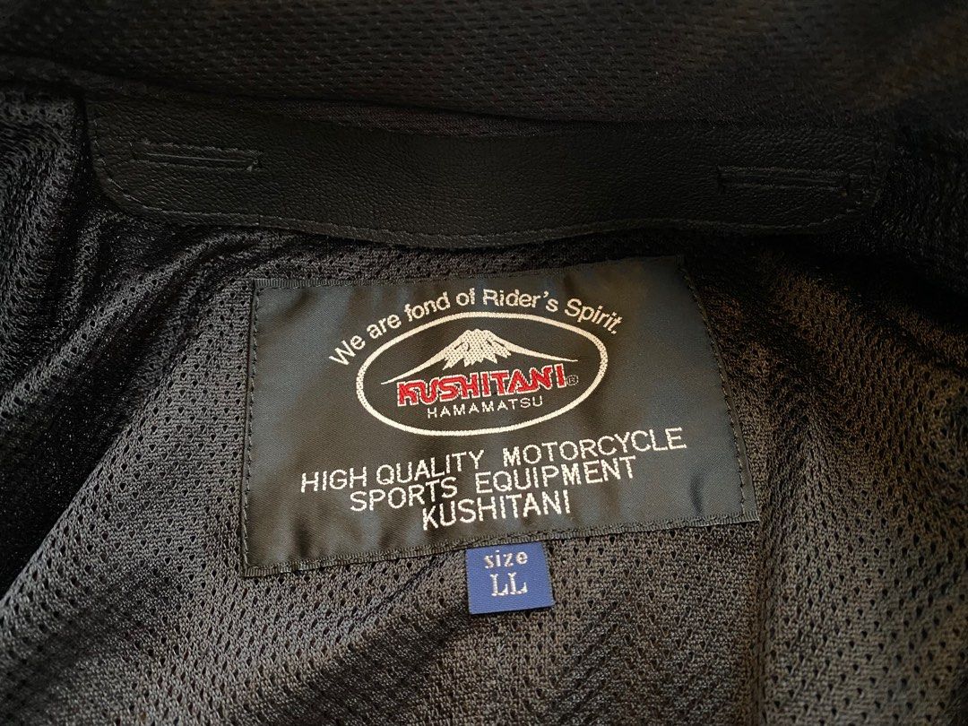 Kushitani leather jacket (module 3), Motorcycles, Motorcycle Apparel on Carousell