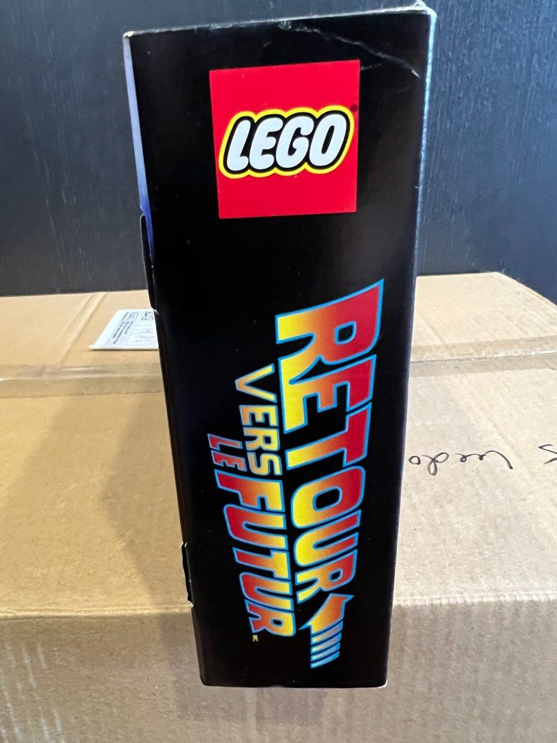 Lego 21103 CUUSOO Delorean time machine from back to the future ...