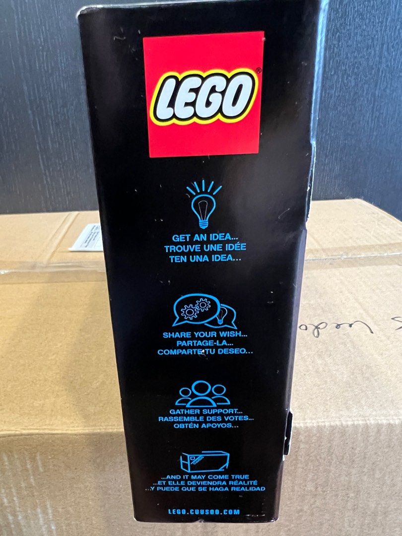 Lego 21103 CUUSOO Delorean time machine from back to the future ...