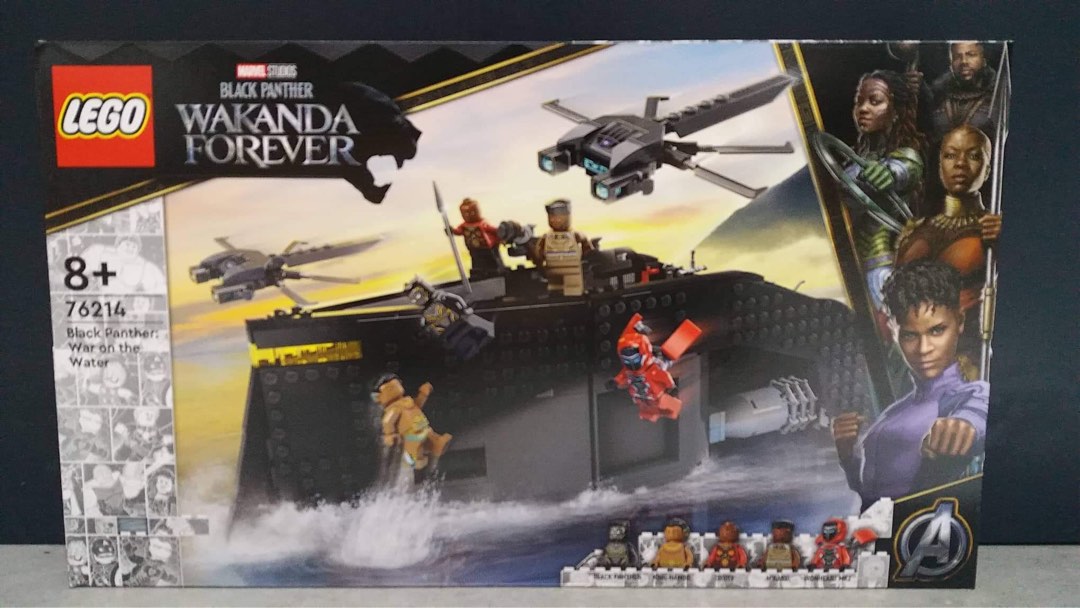 LEGO 76214 Marvel Black Panther War on the Water, Hobbies & Toys, Toys ...