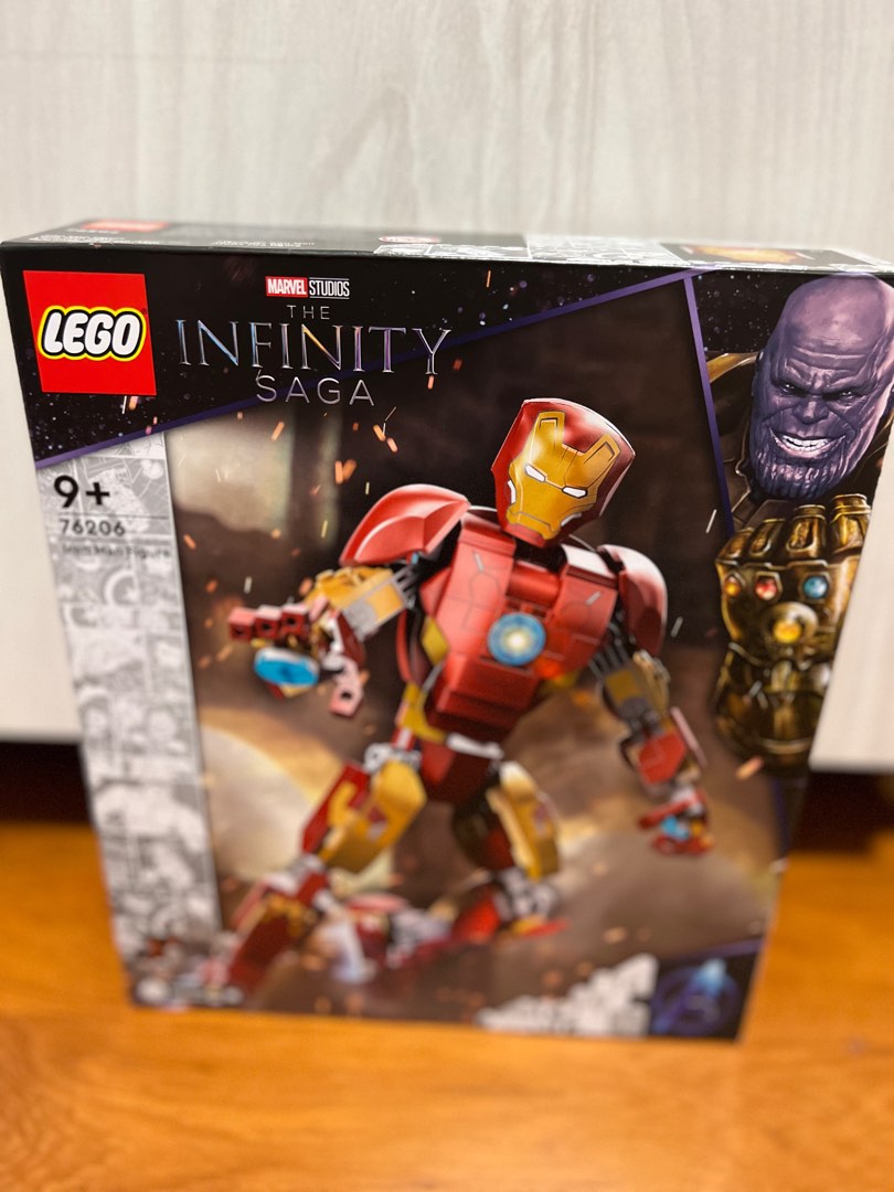 Lego Iron Man Figure (76206) - The Infinity Saga, Hobbies & Toys, Toys ...