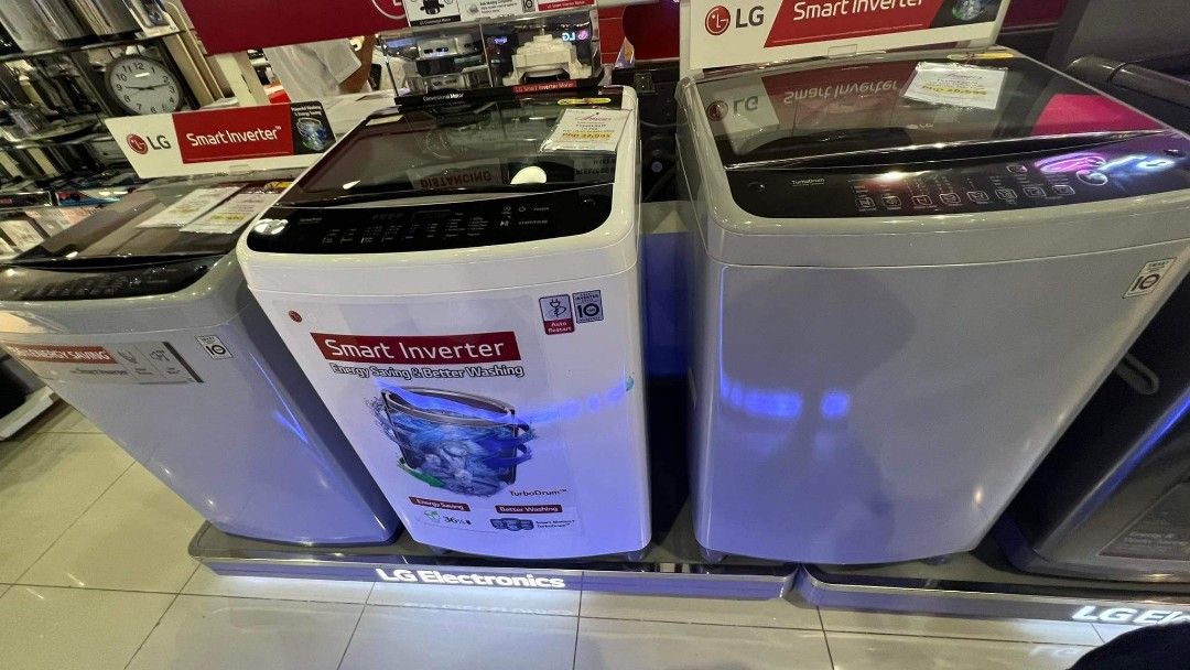 Lg Fully AUTOMATIC Topload Washing Machine inverter turbowash, TV ...