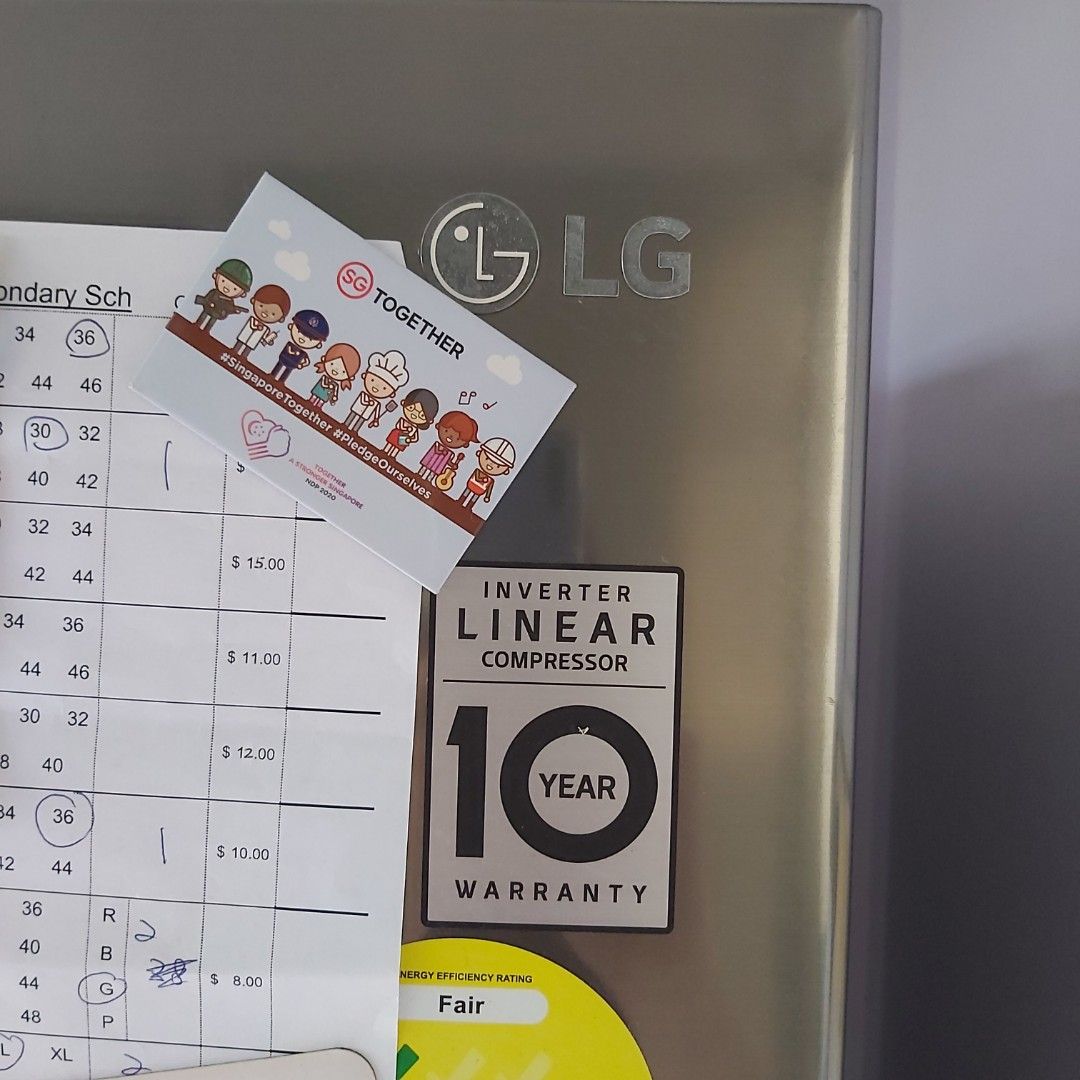 LG Inverter Linear Refrigerator, TV & Home Appliances, Kitchen ...