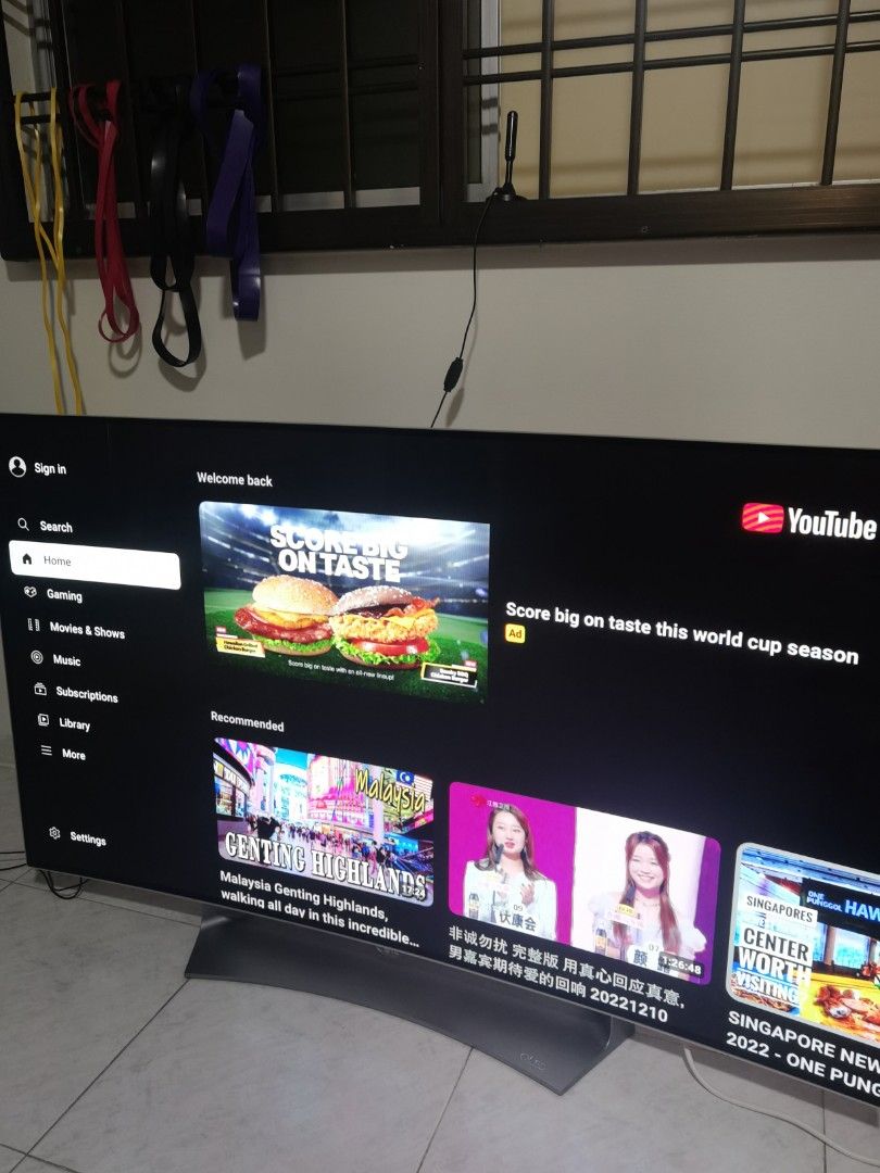 LG OLED 55" 4k Smart TV UHD, TV & Home Appliances, TV & Entertainment, TV on Carousell