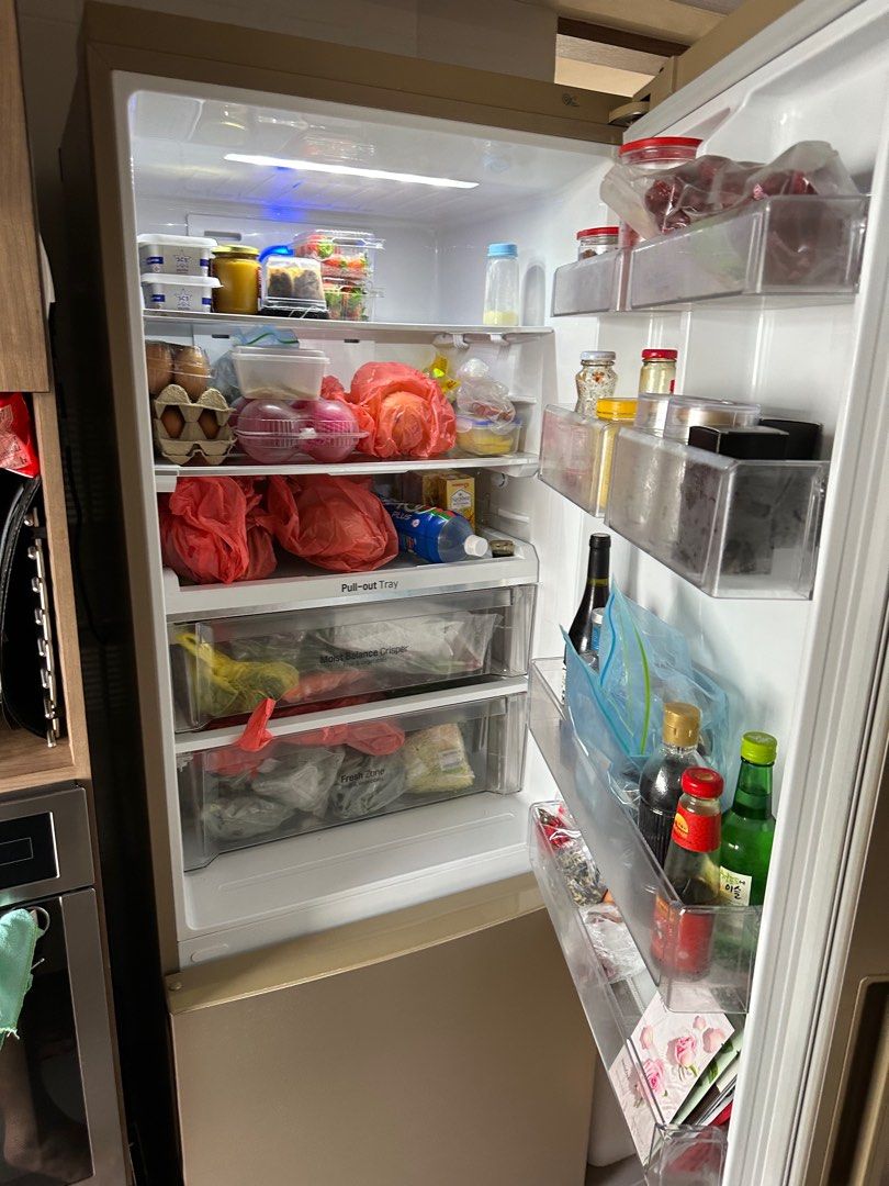 LG Rose Gold Inverter Fridge, TV & Home Appliances, Kitchen Appliances ...