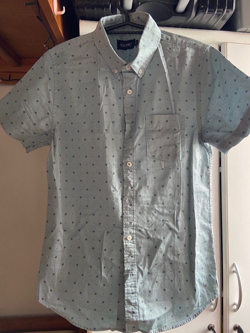 Light Blue Baleno Polo Shirt, Men's Fashion, Tops & Sets, Tshirts ...
