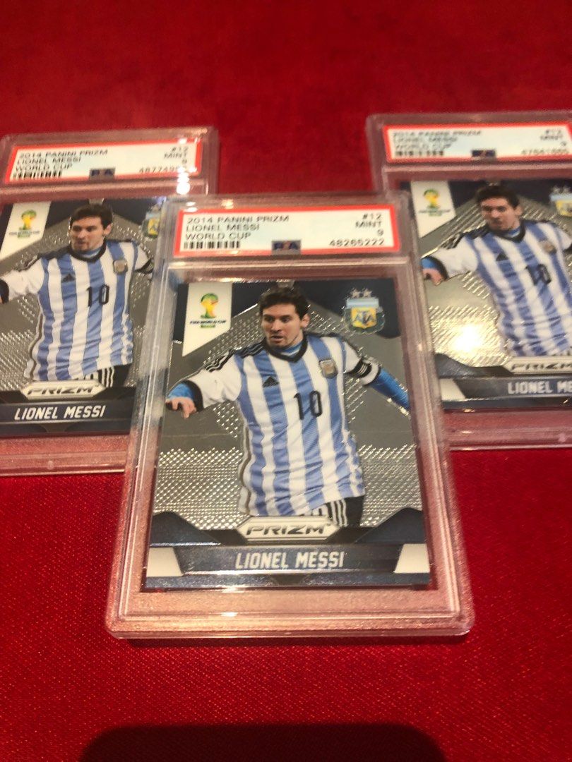 Lionel Messi World Cup PSA 9, Hobbies & Toys, Memorabilia ...