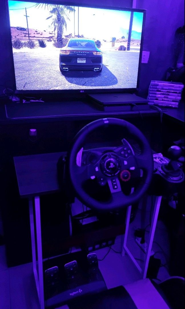 Logitech G29 Driving Force Racing Wheel with Shifter, Video Gaming ...