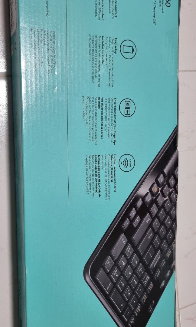 Logitech Wireless Keyboard Computers And Tech Parts And Accessories Computer Keyboard On Carousell