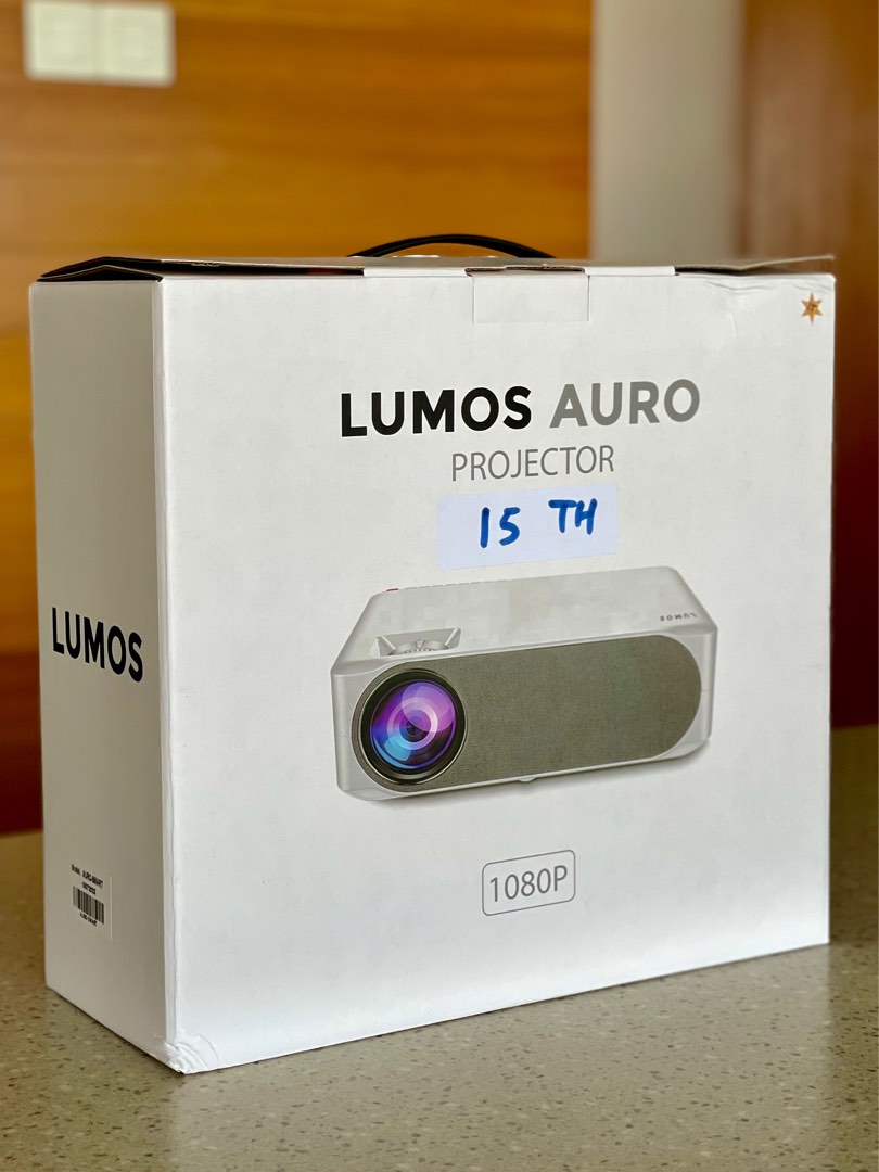 Lumos Auro Smart Projector, TV & Home Appliances, TV & Entertainment ...