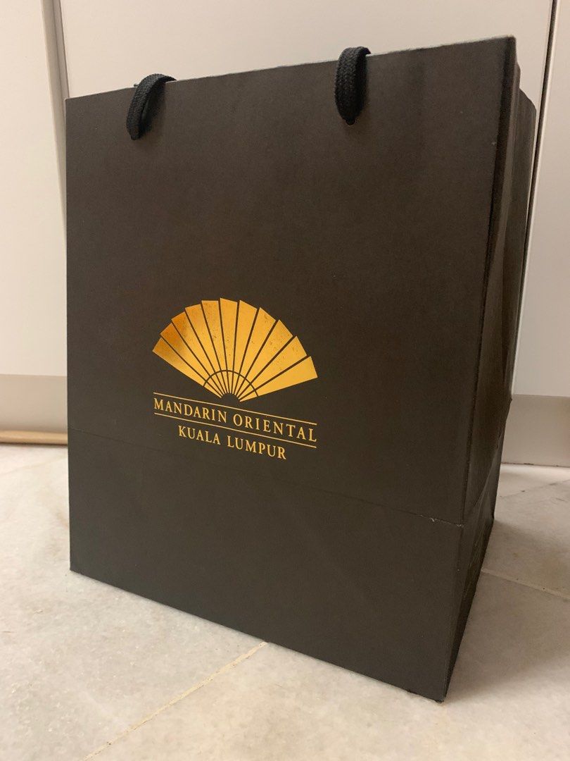 Mandarin Oriental KL Paper Gift Bag, Women's Fashion, Bags & Wallets ...