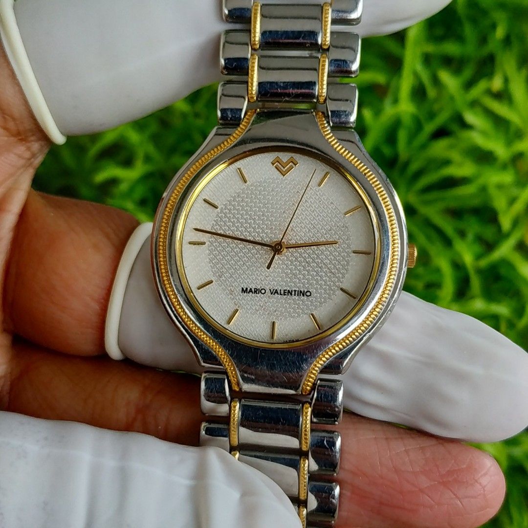 mario valentino quartz unique woman vintage formal fashion mv-021, Fesyen Pria, Jam Tangan di ...