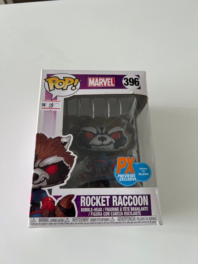 Marvel Rocket Raccoon, Hobbies & Toys, Toys & Games on Carousell