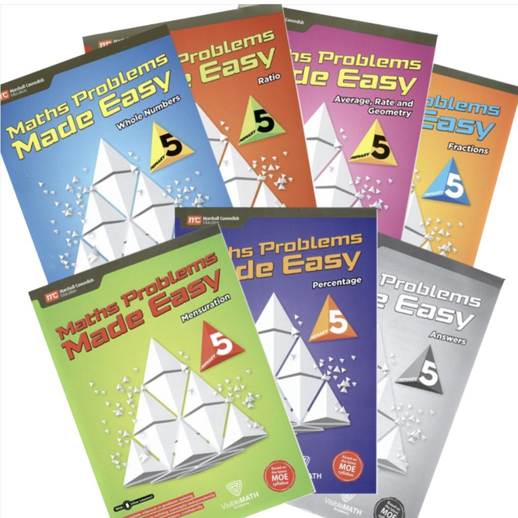 Maths Problems Made Easy P5 Marshall Cavendish, Hobbies & Toys, Books ...