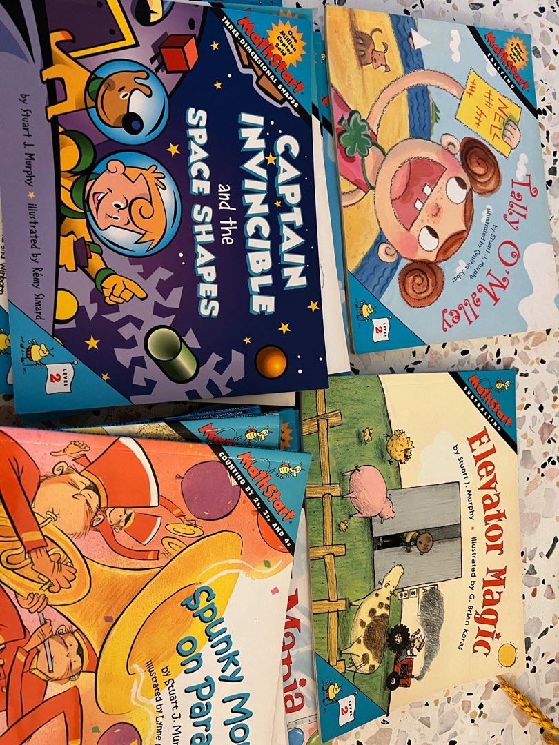 Mathstart level 2 books - set of 22, Hobbies & Toys, Books & Magazines, Children's Books on ...