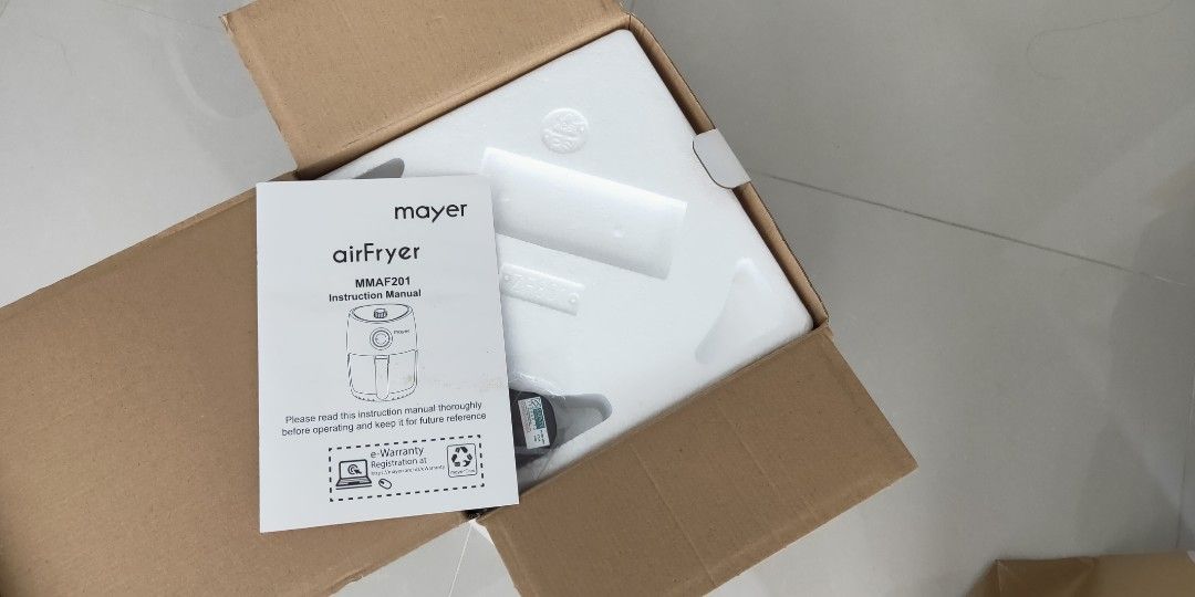 Mayer mini Air Fryer, TV & Home Appliances, Kitchen Appliances, Fryers ...