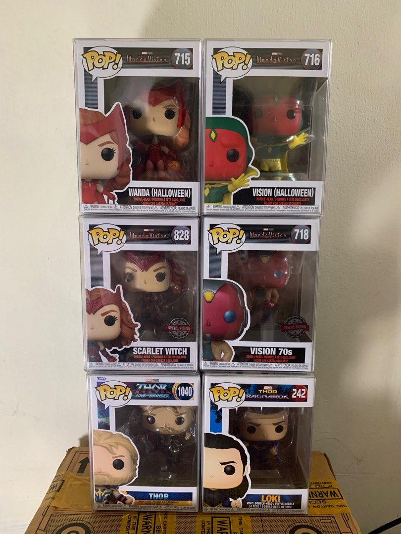 MCU Funko Pops, Hobbies & Toys, Toys & Games on Carousell