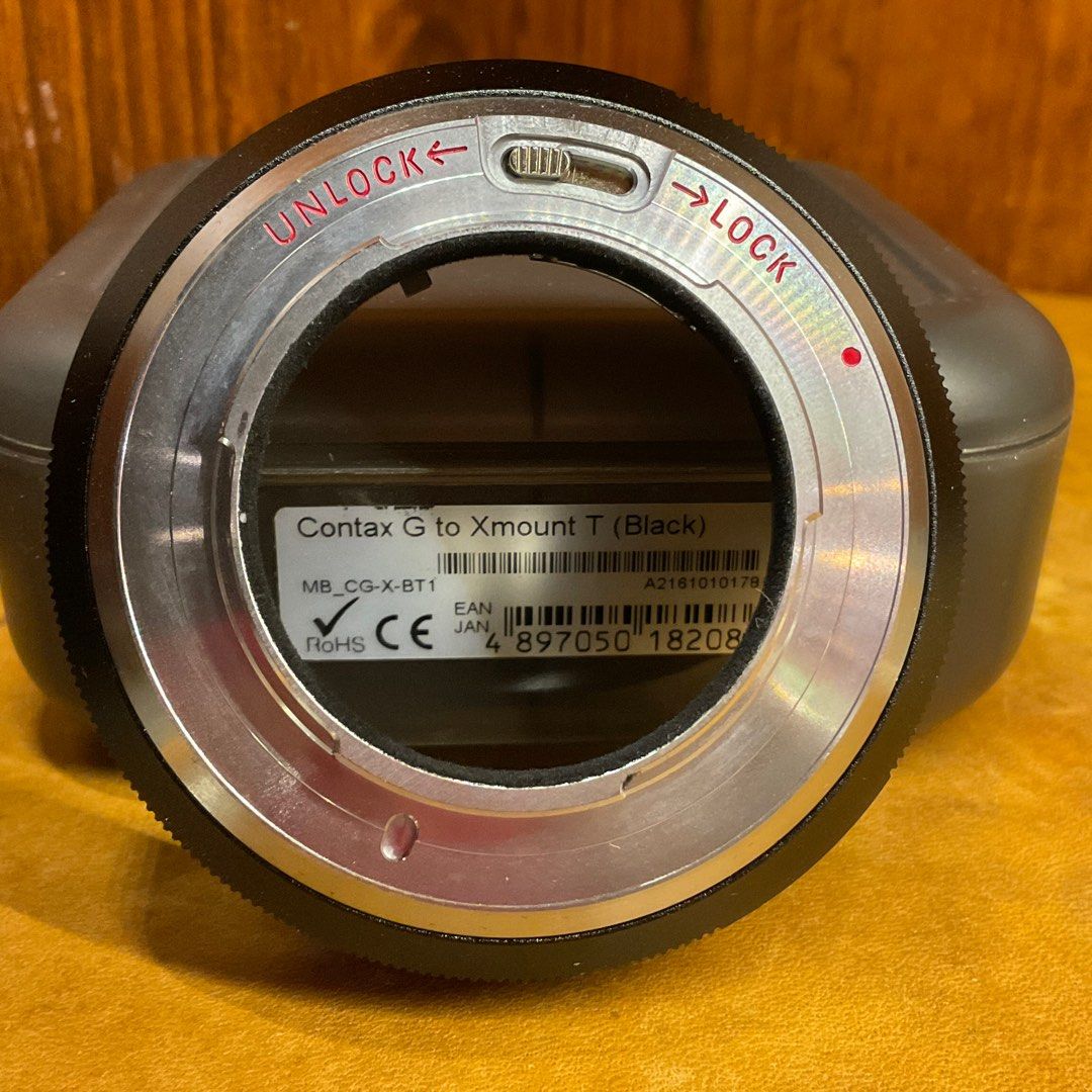 Metabones Adapter: Contax G to Fuji X mount, Photography, Lens & Kits ...