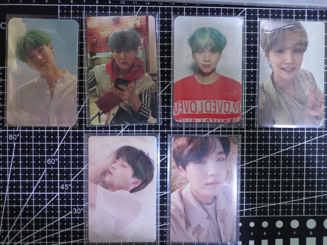 Min Yoongi album photocards, Hobbies & Toys, Memorabilia & Collectibles ...
