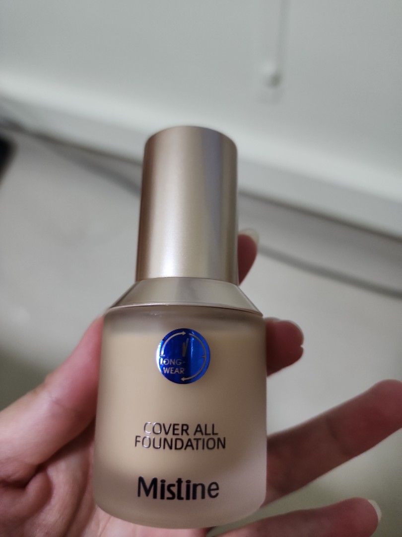 Mistine Foundation (Blue), Beauty & Personal Care, Face, Makeup on Carousell