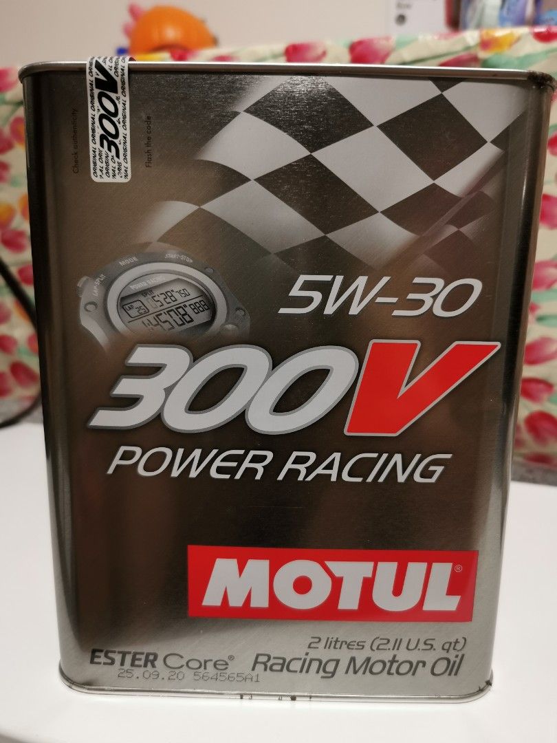 MOTUL 300V Power Racing 5w-30 (2litre per can), Car Accessories, Car ...