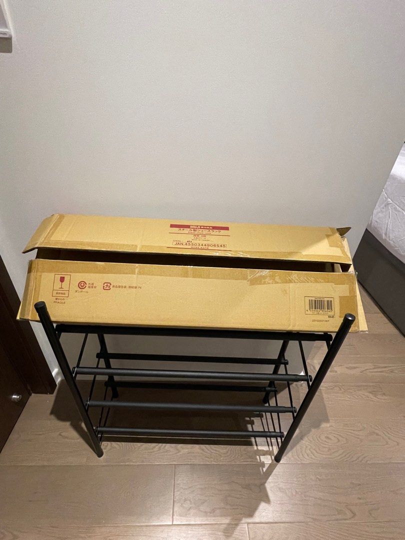 Muji Shoe Rack, Furniture & Home Living, Furniture, Shelves, Cabinets ...