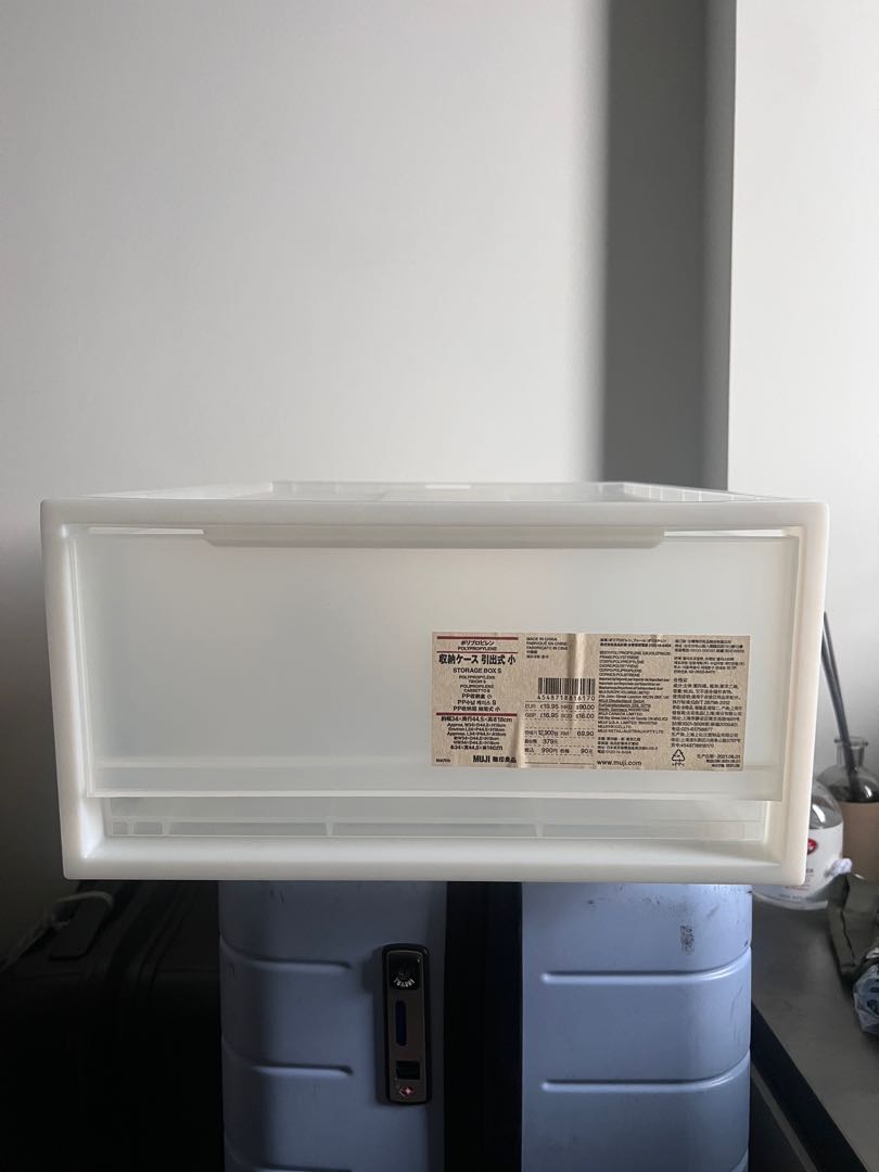 Muji Storage Box S, Furniture & Home Living, Home Improvement ...