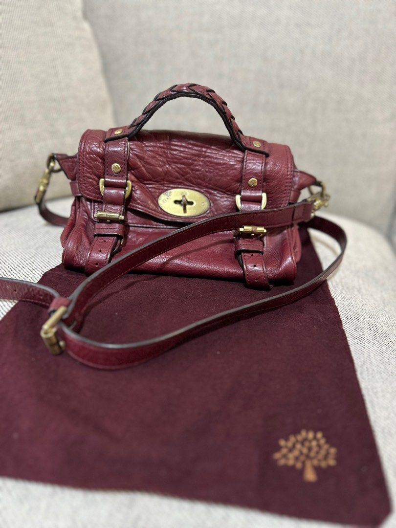 Mulberry Mini Alexa, Luxury, Bags & Wallets on Carousell